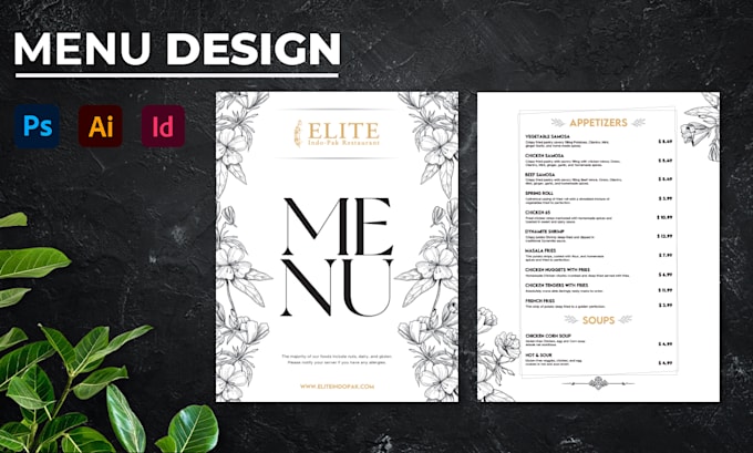 Do professional restaurant menu design, food menu, price list and ...