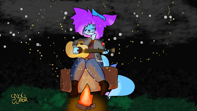 Professionally draw your fursona by Katieken | Fiverr