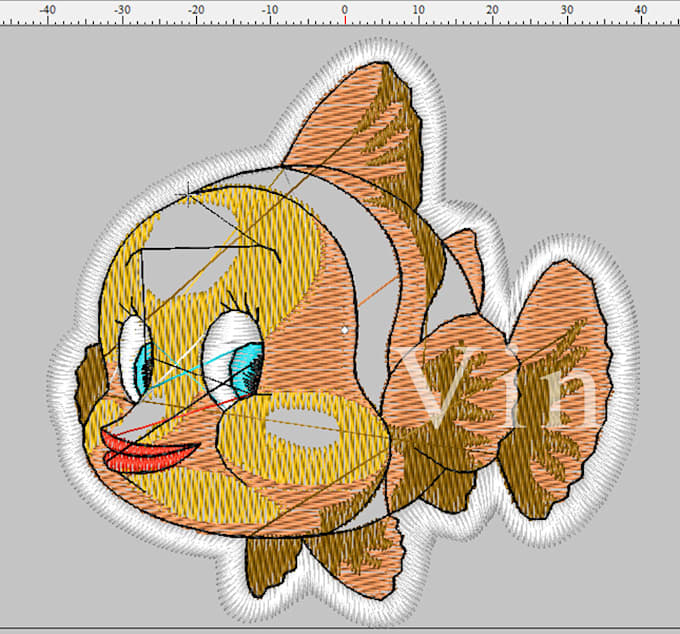 Do digitize embroidery design by Vinvinbisnis | Fiverr