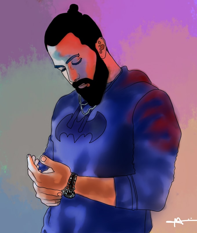 Can do 2d character design and digital drawings by Necip_mutluay | Fiverr