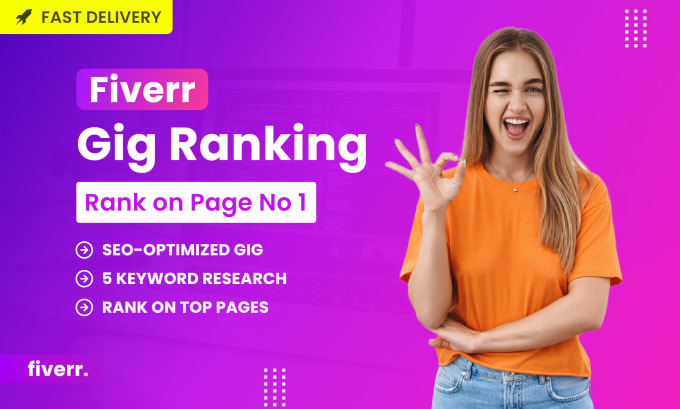 Do fiverr gig promotion, gig seo, gig creation by Projectmjha | Fiverr Do fiverr gig promotion, gig seo, gig creation by Projectmjha | Fiverr