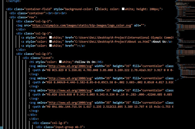 Be your html, css, bootstrap and javascript designer by Zainweb7 | Fiverr
