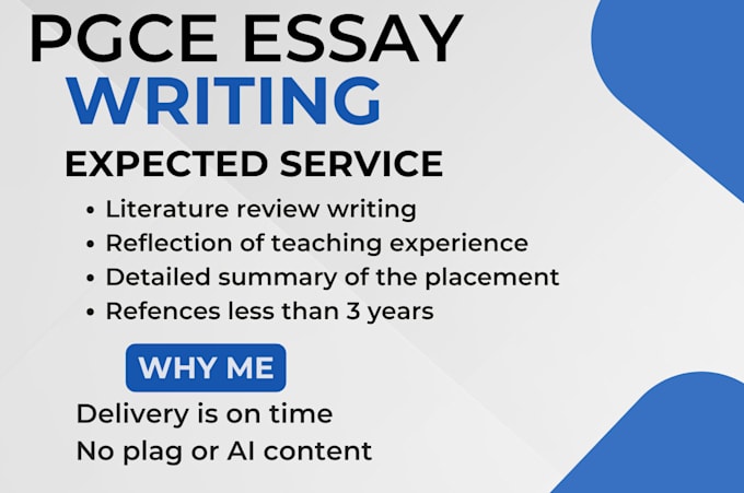 Write and proofread pgce essay for future teachers by Alexobari | Fiverr
