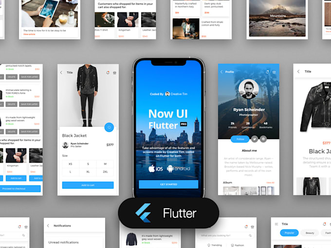 Design figma to flutter, convert figma to flutter app, android and ios app, by Khanflutter360 ...