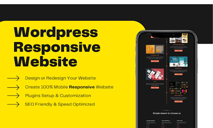 Build amazing wordpress responsive website and mobile app by ...