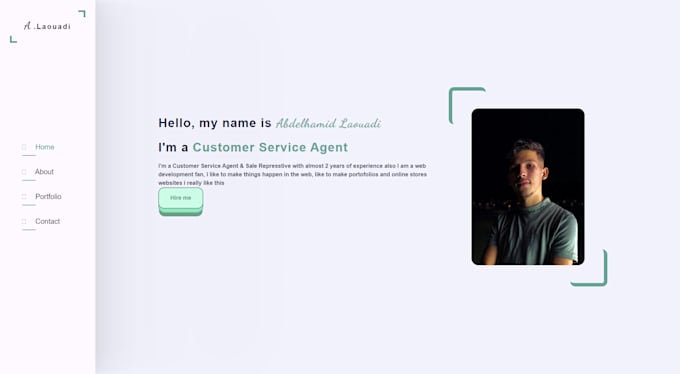 Create you responsive personal portfolio websi from scratch by ...