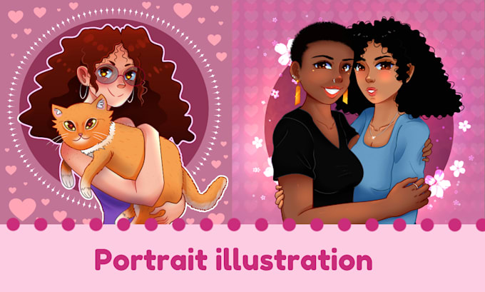 Personalized illustration for you or loved ones by Acronoxus | Fiverr