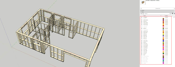Create 3d bim building model in sketchup by Matjsvoboda | Fiverr