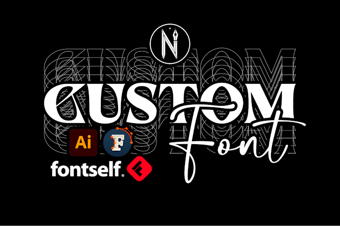 Create custom font for 24 hours by Arkhmn13 | Fiverr