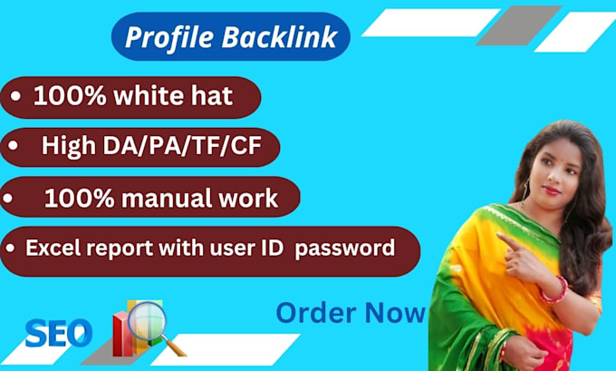 Build 600 high da dr profile backlinks manually by Digital2022rane | Fiverr