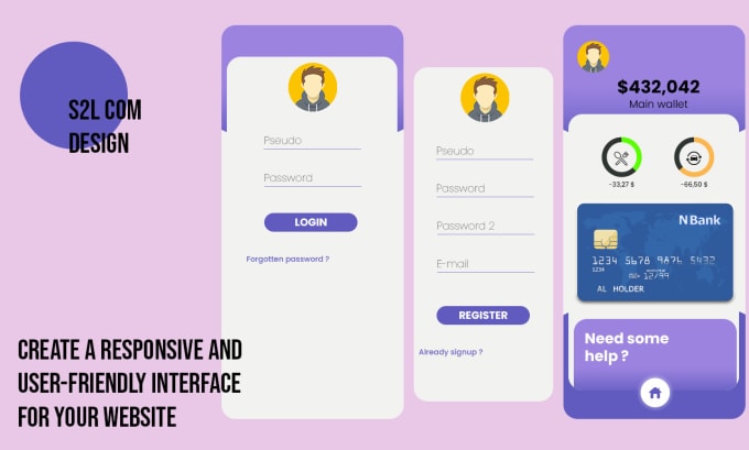 Do attractive responsive ui ux design by Huecomundoprod | Fiverr Do attractive responsive ui ux design by Huecomundoprod | Fiverr