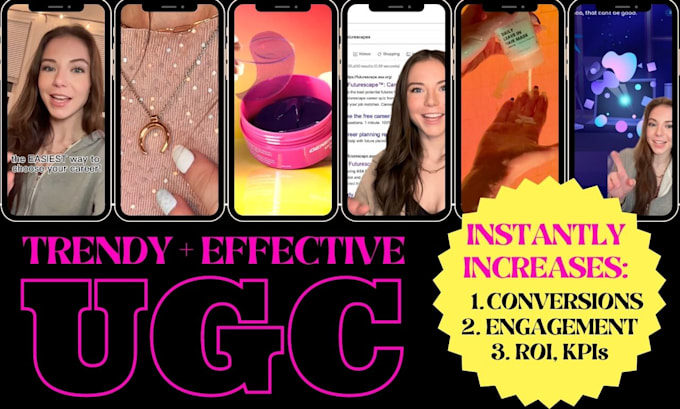 Create viral skincare and beauty tiktok ads by Hannahmackugc | Fiverr