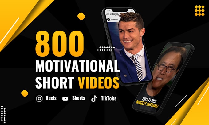 Create viral motivational instagram reels and youtube shorts by Aleksbojic | Fiverr