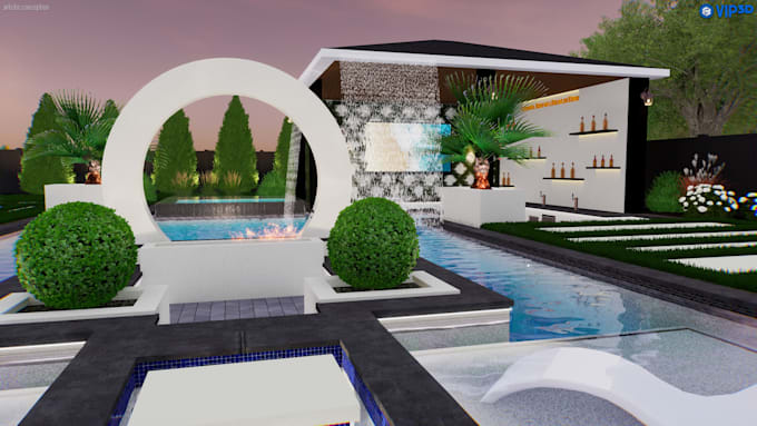 Create a beautiful and unique landscape design for you by Dannyhoff ...