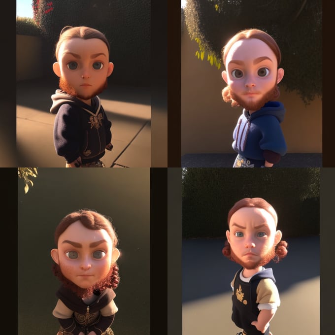 Make funko pop with a image of you and cute poster drawing of your pet ...