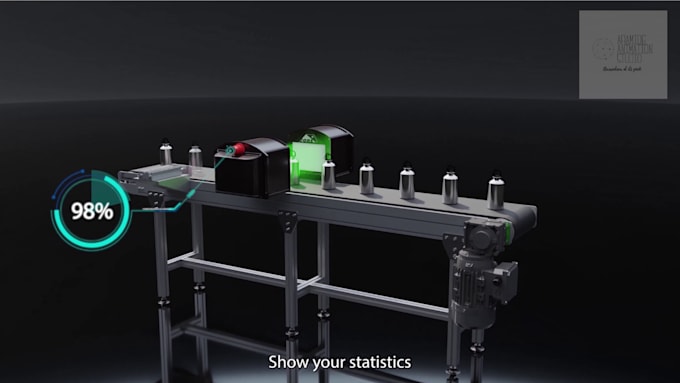 Create realistic 3d industrial animation, 3d technical animation video ...