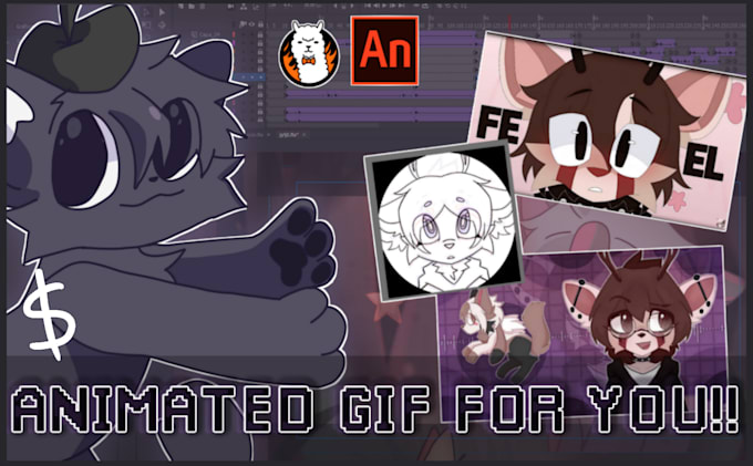 Make a short furry scene animation nsfw and sfw by N0odlez | Fiverr