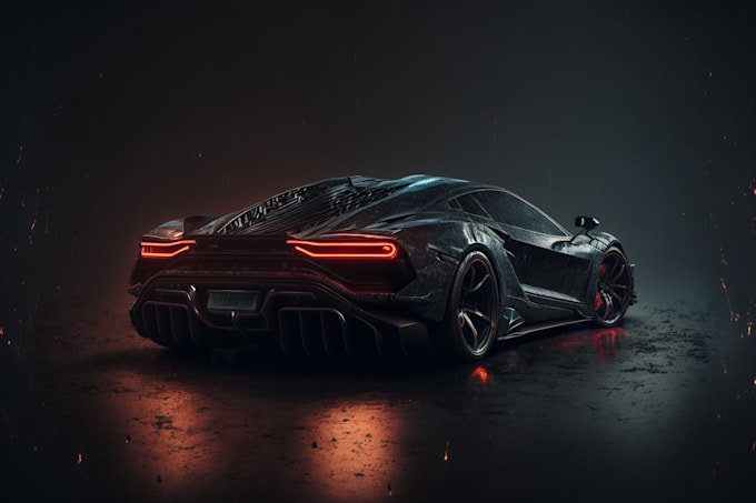 Create a beautiful image of the car or any vehicle for you by Navkaland ...