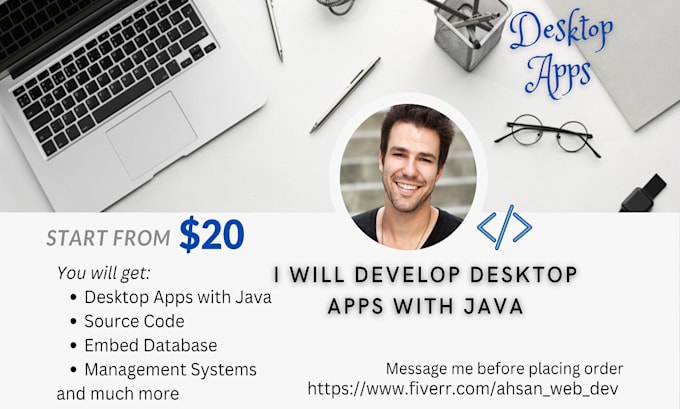 Build Dynamic Java Desktop Application In 2 Days For Windows By Ahsan Web Dev Fiverr