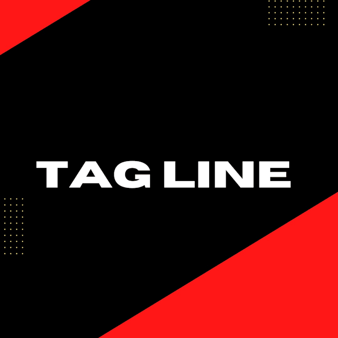 Write tag lines for your products by Square_nine | Fiverr