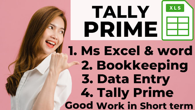 Do anything related to account service through tally prime or erp9 and excel by Accountant_abhi ...