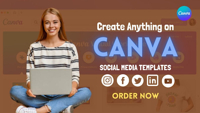 Create anything on canva by Mariamkhan78 | Fiverr