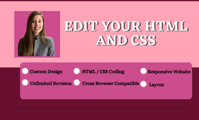 Edit your html and css codes by Mirabelreed | Fiverr Edit your html and css codes by Mirabelreed | Fiverr