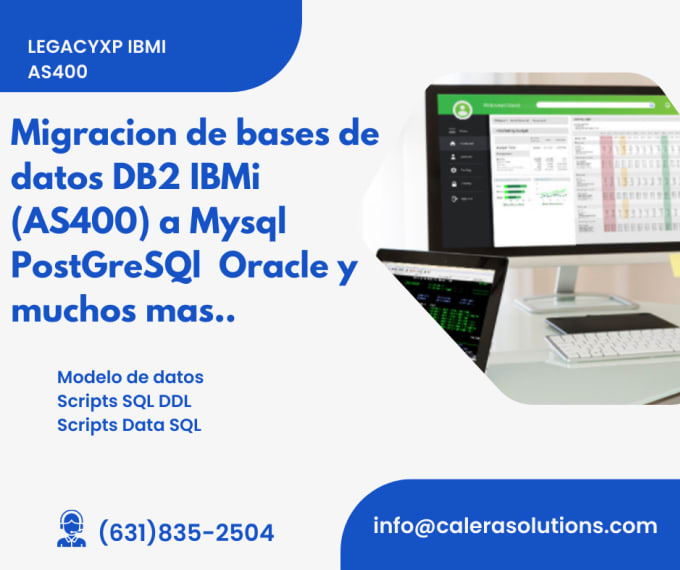 Migrare Sus Bases De Datos As400 Db2 A Bd Mysql Postgresql Oracle Y Muchos Mas By Cybercorp63