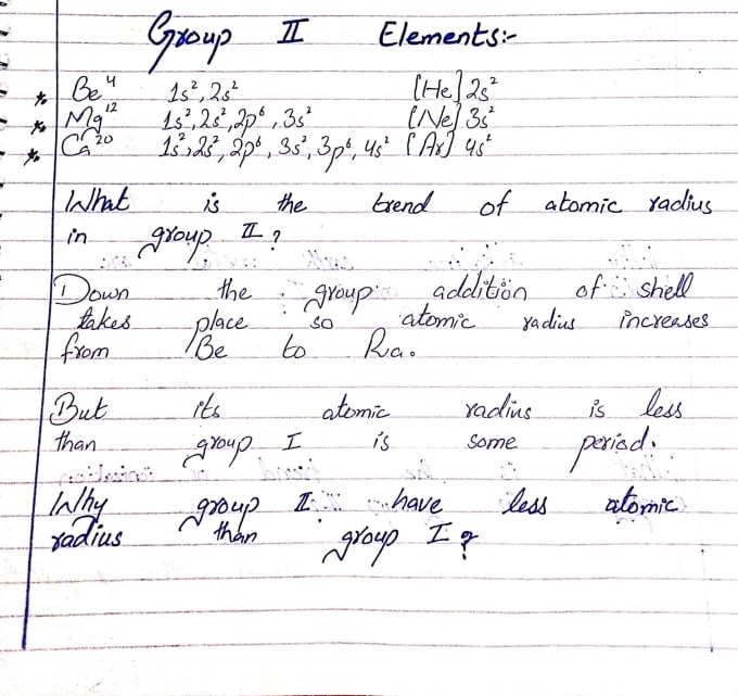 Provide beautiful hand written notes for you by Zohaibali478 | Fiverr
