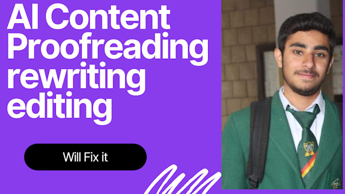 Expertly do content writing,proofreading, edit, rewriting ai content by Maaz_ahmad55 | Fiverr