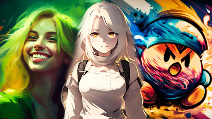 Custom original ai character design for your by Loading002 | Fiverr