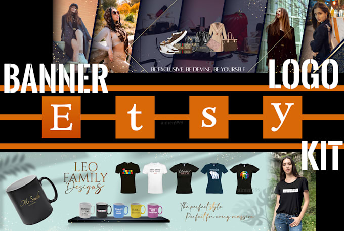 Design attractive etsy logo, etsy banner, etsy kit by Aimen999 | Fiverr