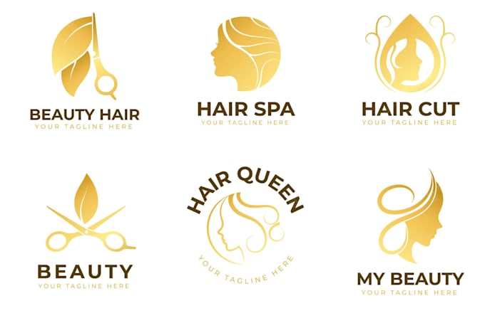 Design beauty, hair style and salon logo by Darrell_chapman | Fiverr