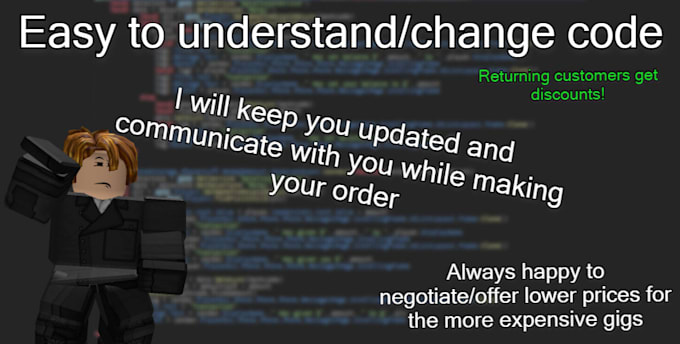 Make you a custom gui and or script for your roblox game by Archievader ...