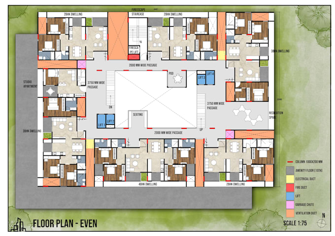 Render your architectural floor plan, sections, elevations by ...