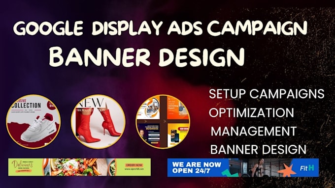 Google display ads campaign and banner ads design by Lead_marketerr ...