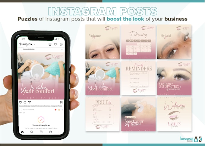 Design a sequence of creative instagram posts by Mariannakoss | Fiverr