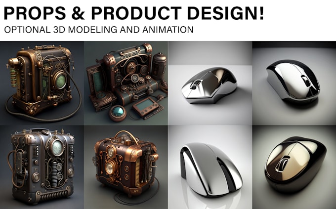 Create product concept art for you using ai by Arisevestudio | Fiverr