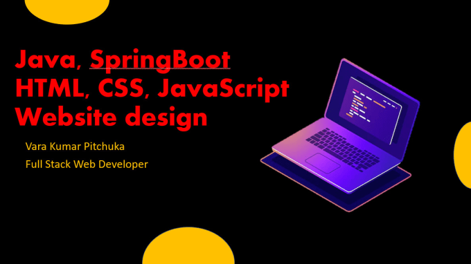 Provide Skills Of Springboot Java Angular Html Css Javascript Databases By Vkuaramar Fiverr