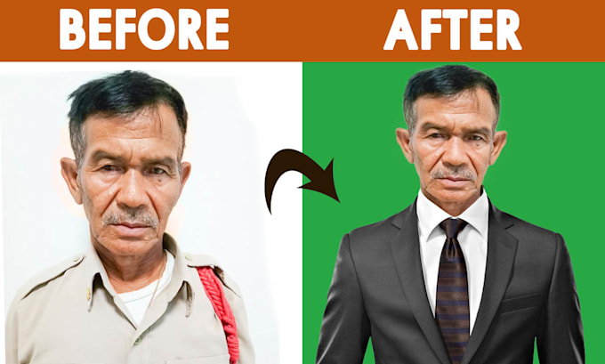 Retouching graphic design specialists by Winyuth | Fiverr