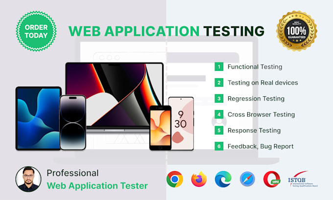 Perform Web Application Qa Testing At Cross Platform And Multiple