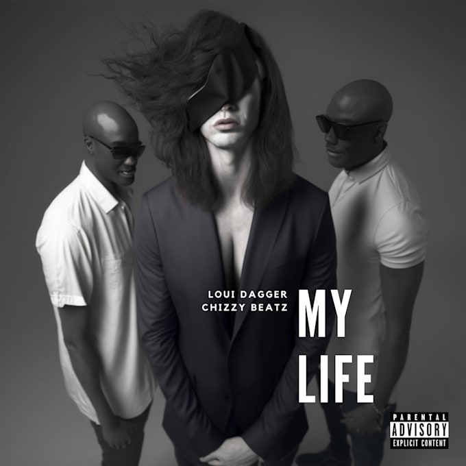 Create an emo punk ai album cover art by Donjonesuk | Fiverr