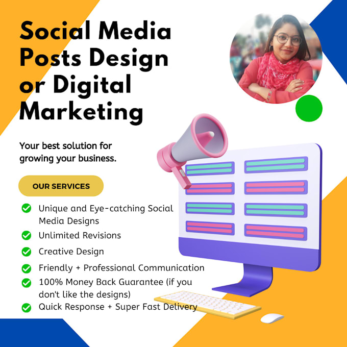 Design different types of social media web posts banner by ...