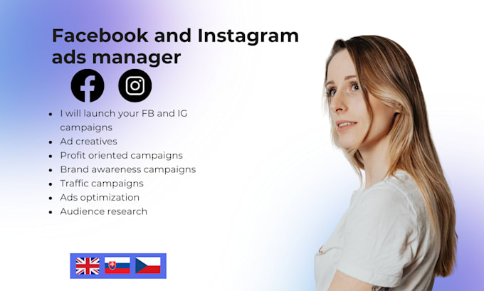 Set up and manage your fb and ig ads campaigns by Kristiniak_ | Fiverr