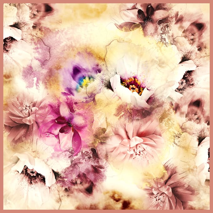 Digital fabric print pattern design by Kbrayetim | Fiverr