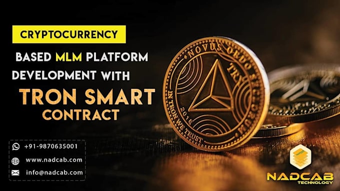 Create tron mlm smart contract by Rakeshpatel503 | Fiverr