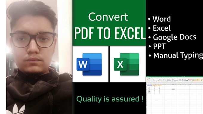 Convert pdf to word, pdf to excel, data entry, typing by Tasdirzaman ... Convert pdf to word, pdf to excel, data entry, typing by Tasdirzaman ...