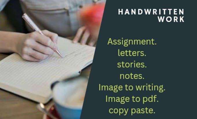 Write handwritten notes in beautiful writing by Ranaali26192019 | Fiverr