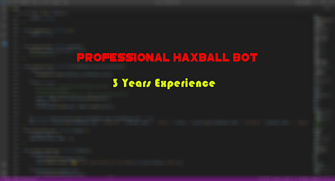 Code a haxball bot for you by Kontrolszkalem | Fiverr