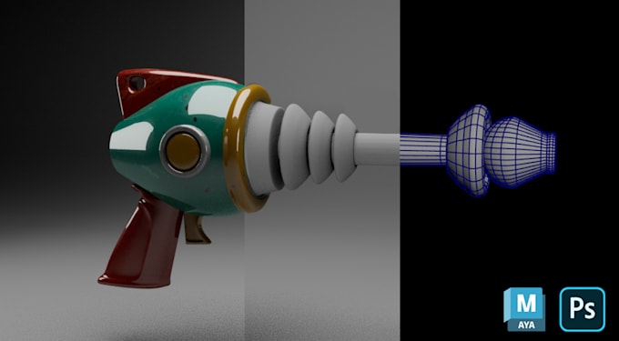 Create stylized 3d low poly models and hand paint textures by Talat8 ...